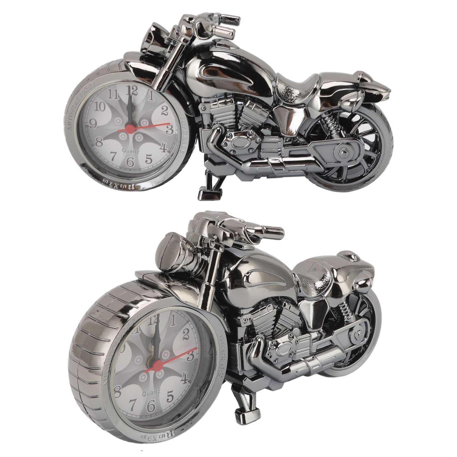 Мотоциклетный будильник, оригинальный винтажный имитационный мотоциклетный будильник для детей, дома, автомобиля, офиса, 168B, темно-золотой, одноцветный