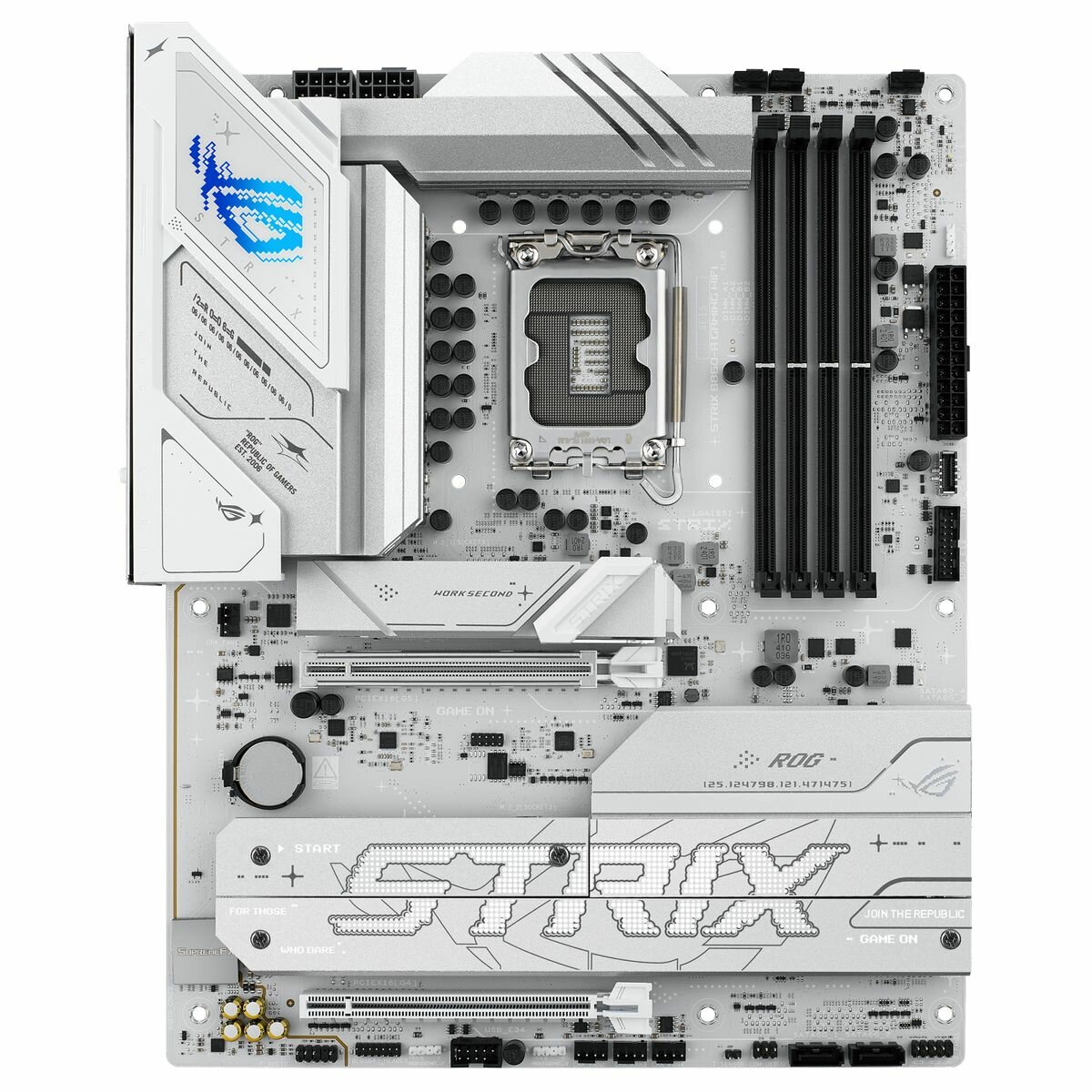 Материнская плата ASUS ROG STRIX B860-A GAMING WIFI, LGA1851, Intel B860, ATX, RTL (90MB1JI0-M0EAY0)
