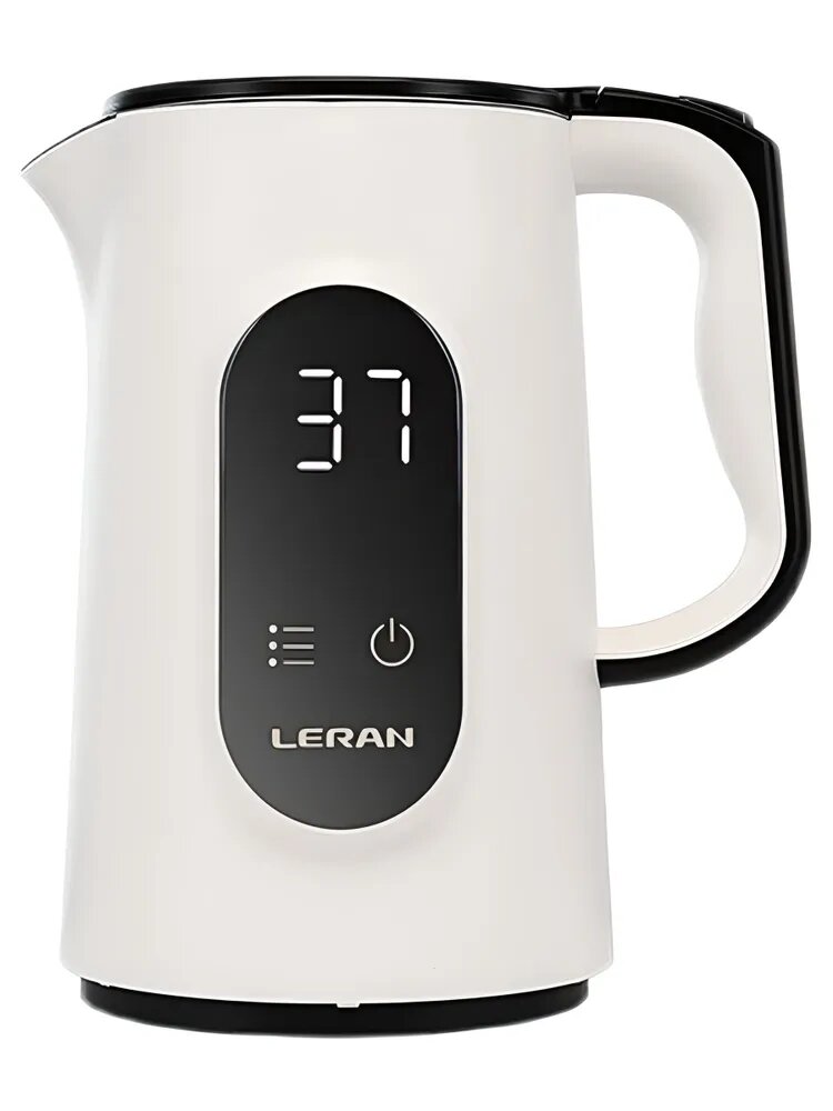 Чайник Leran EKM 1560 STDW, 1,5 л, мощность 1800Вт, автоотключение, фильтр от накипи