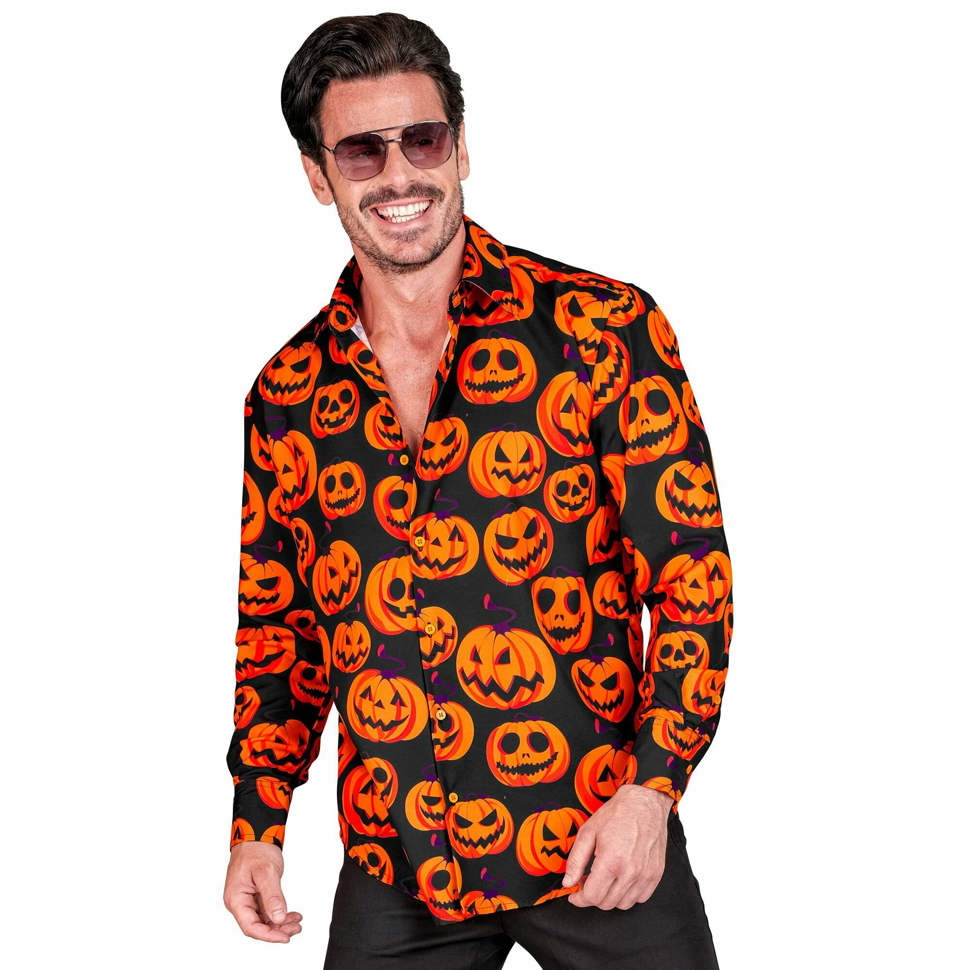 Рубашка с тыквами L/ XL