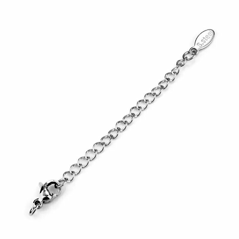 Удлинитель цепи из нержавеющей стали, 5 шт, J2-5cm