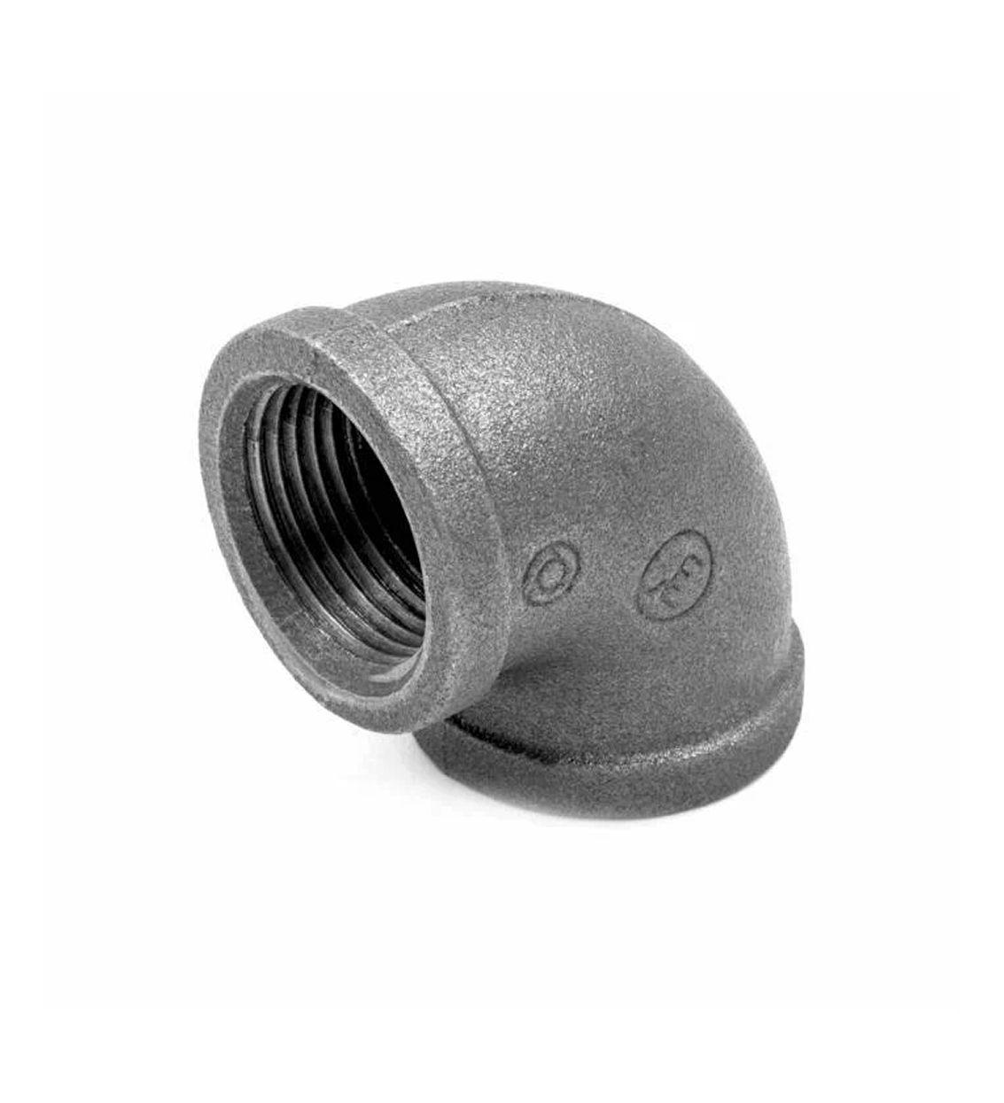 Угольник проходной, чугун, Ду 65 (2 1/2") ВР/ВР, Fittex PLUS