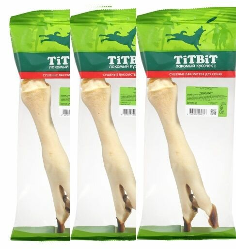 TiTBiT Лакомство для собак Нога баранья (3шт)