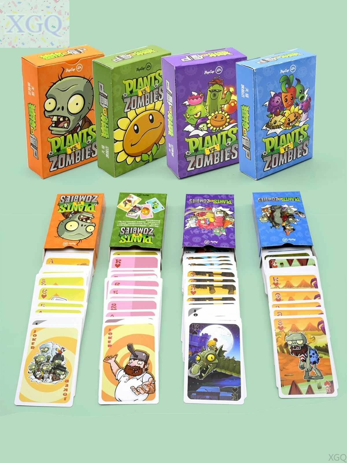 Карты игральные Plants Vs Zombies / Покерные карты Растения против Зомби / 55 штXGQ