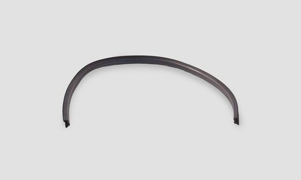 Уплотнитель стекла УАЗ-452, 3741 передней двери опускного "бархотка" длинная