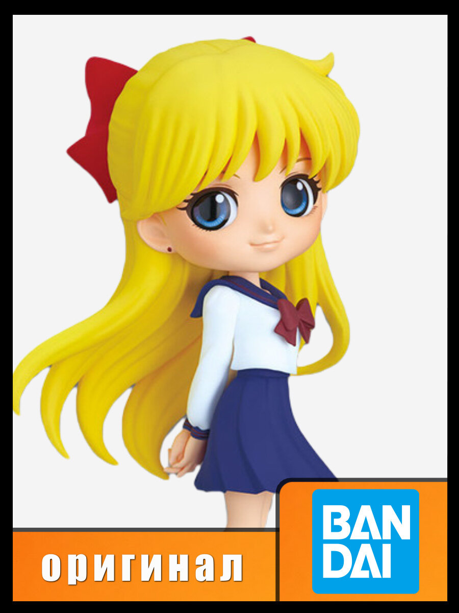 Оригинальная фигурка Minako Aino от Bandai Spirits из аниме Sailor Moon / Минако Айно «Красавица-воин Сейлор Мун» 14 см