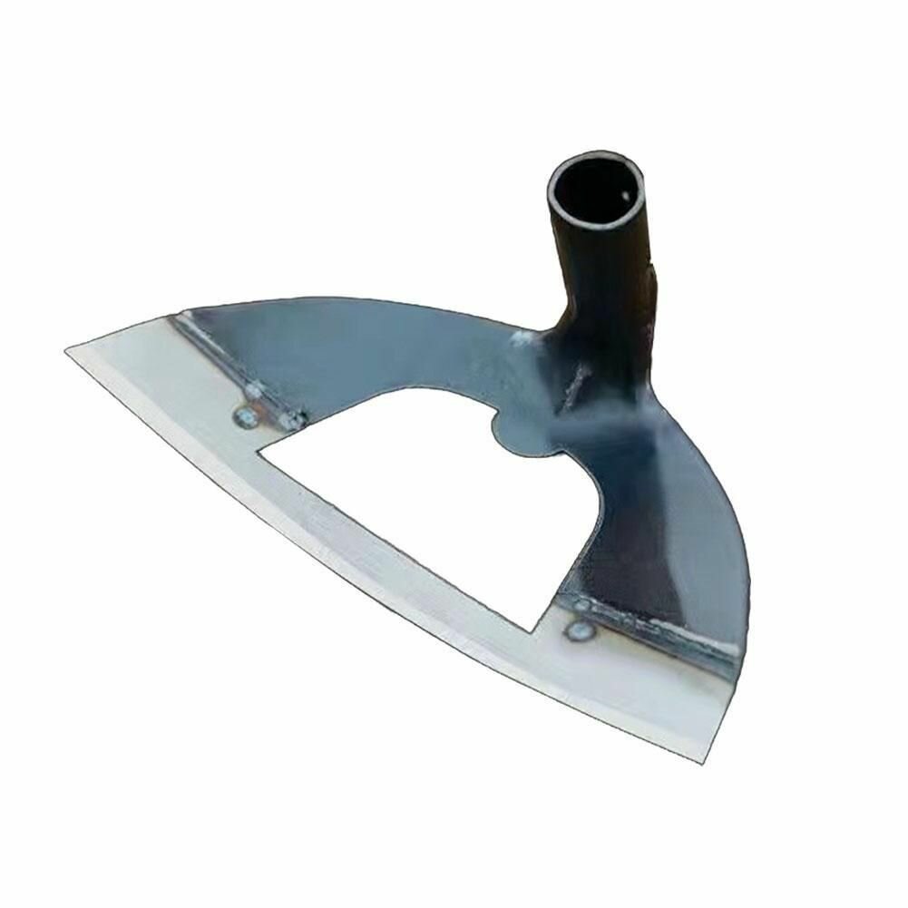 28cm Полая стальная мотыга для прополки с ручкой-граблями, экономящая труд для фермерских садоводческих работ, инструменты для рыхления почвы