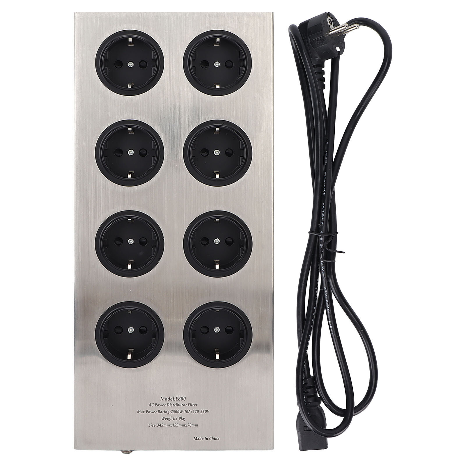 Сетевой фильтр Hi-Fi 8 розеток для усилителя и ТВ