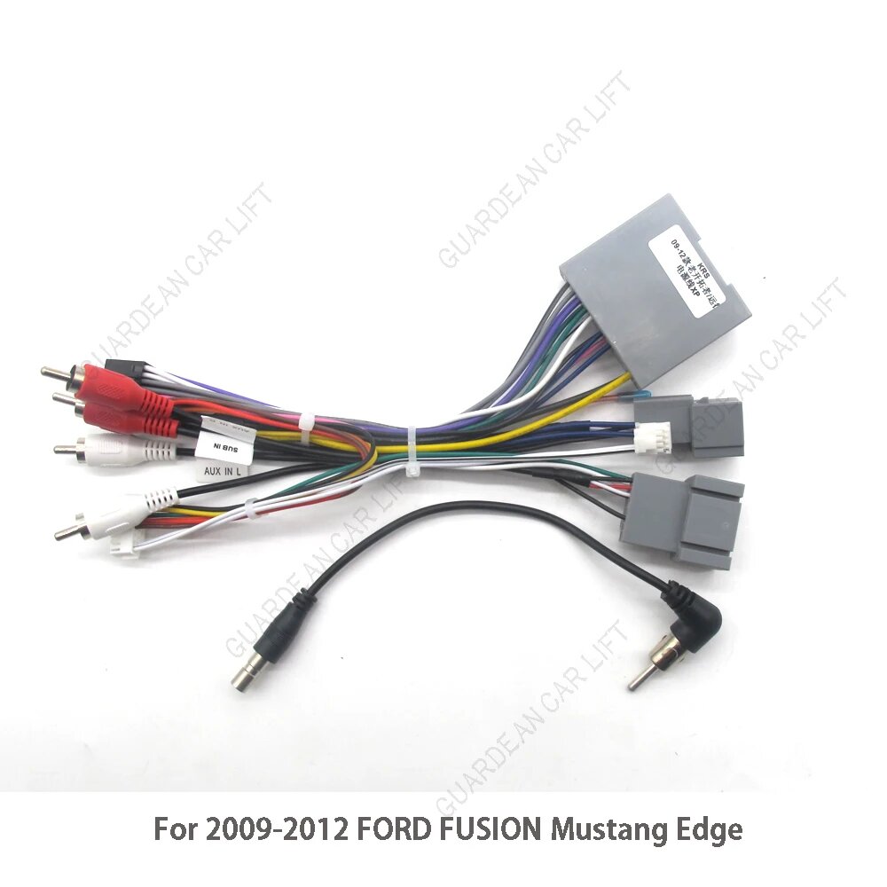 Автомобильный жгут проводов адаптера Canbus Box Android кабель питания для Ford Explorer Escape Edge 2009-2012 FUSION Mustang F150 RP5-FD-002 without canbus