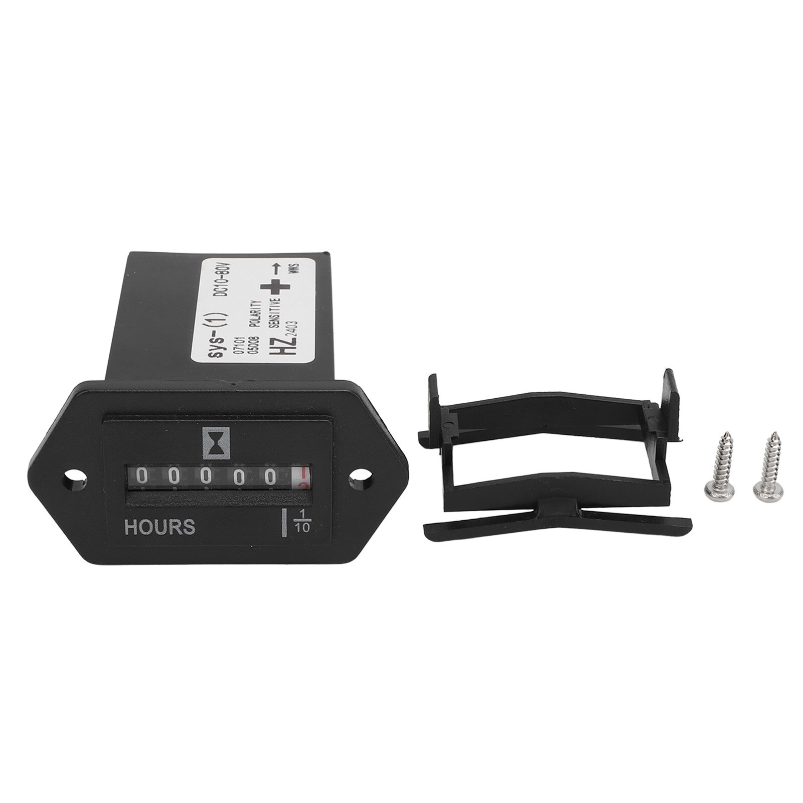 Водонепроницаемый счетчик моточасов для механического обслуживания, постоянного тока 10 80 В, для двигателей, генераторов, лодок, мотокросса, грузовиков, тягачей