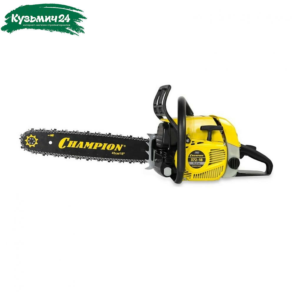 Бензопила Champion 372-18, 3,6 кВт, 3/8-1,6-66зв.