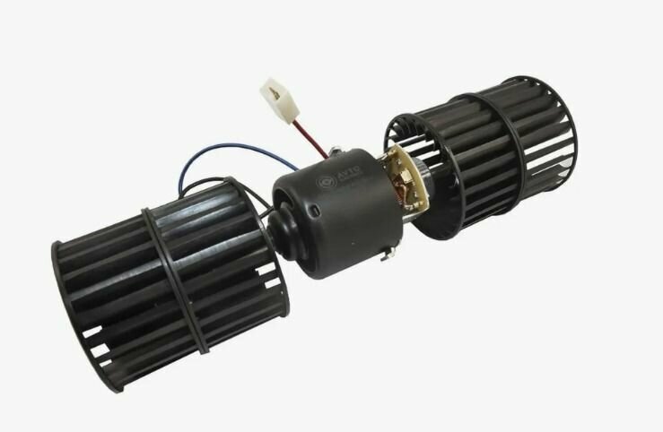 Мотор отопителя ГАЗель (два штока) н/о с крыльчаткой (12-9000) (68.3780)/ арт. OCA9B12/ Авторад