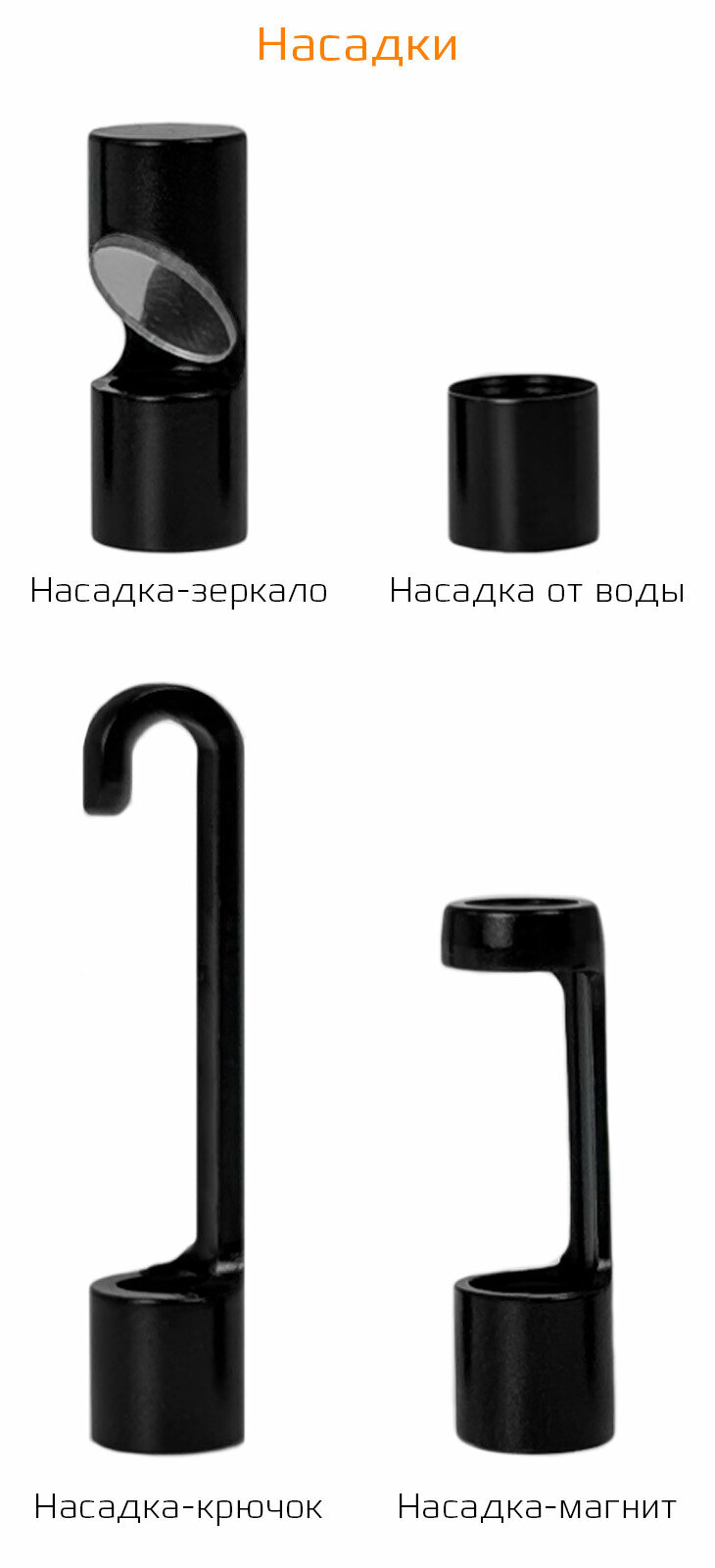Эндоскоп CARCAM ENDO-01M, 5.5 мм, 640×480p, Угол обзора 60°, IP67 — фото 1