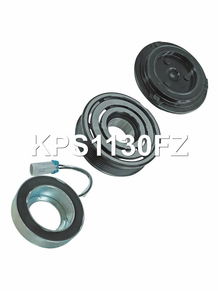 Шкив компрессора кондиционера в сборе Krauf KPS1130FZ для OPEL Astra H