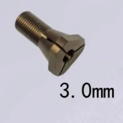 Электрическая коленчатая цанга 90 градусов clamp 3mm