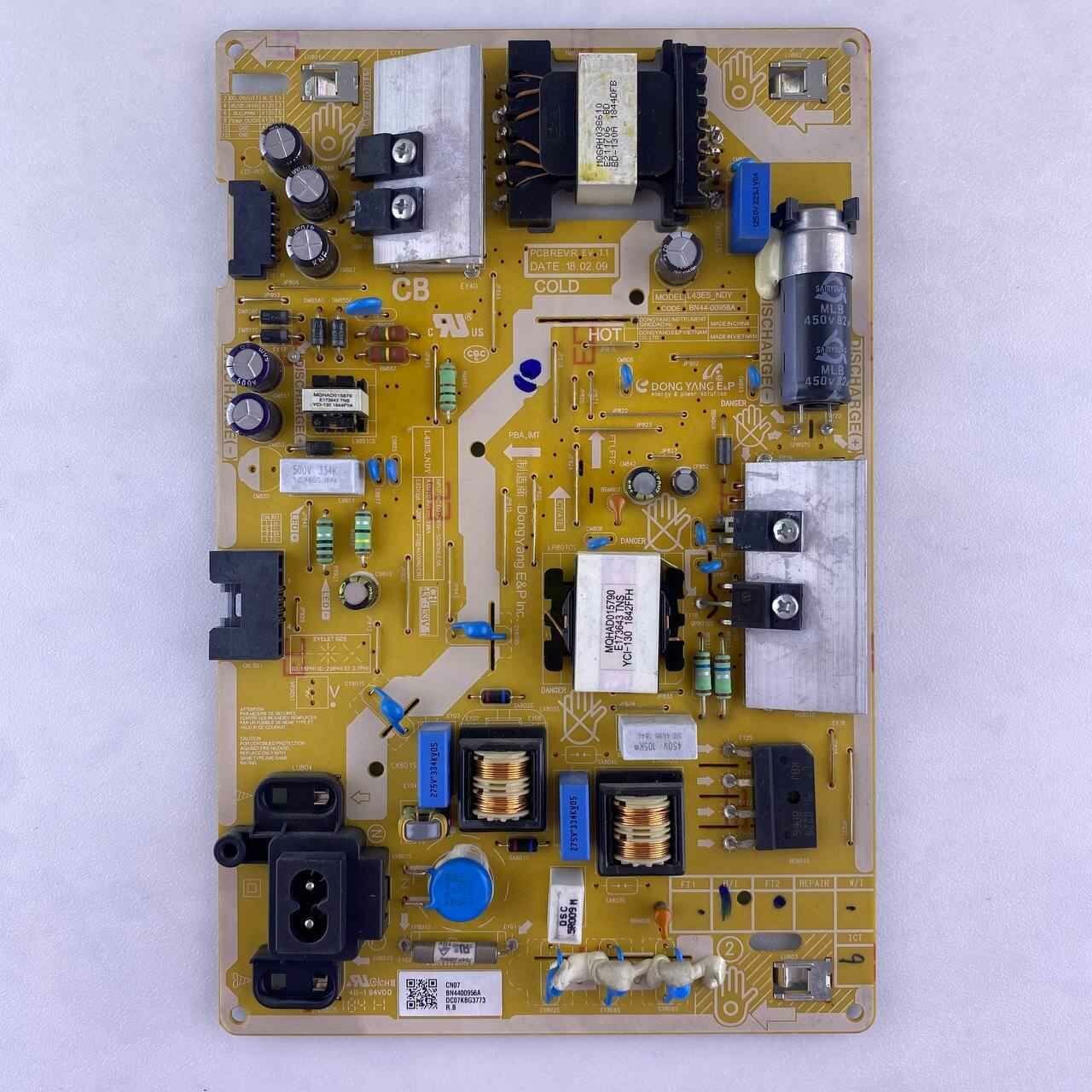 Блок питания PSU: BN44-00956A L43E5_NDY REV1.1 для телевизора SAMSUNG UE43N5570AV , UE43N5500AU