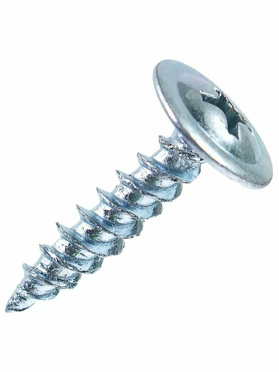 Саморез с прессшайбой 4.2х51 острый оцинкованный код screw-MM-4.2х51o Крепдил ( упак.9кг)