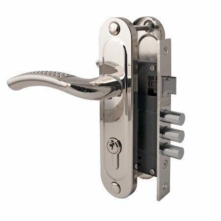 Замок врезной Apecs 1027/60-NI/NIS, никель