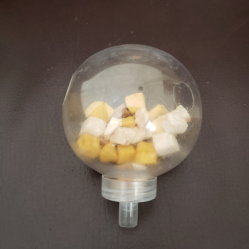 Запасная шар с большими отверстиями для кормового диспенсера, индивидуальная картонная упаковка, игрушка для кошек