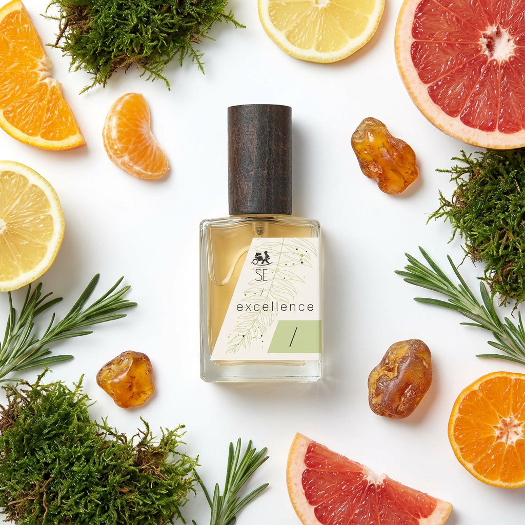 Духи SE Perfumes №1 Selection Excellence, унисекс, цитрусовый, древесный, шипровый, 30 мл.