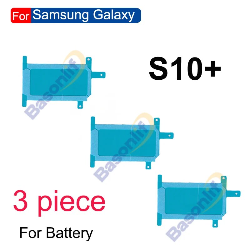 3 шт. для Samsung Galaxy S23 S24U S20 S21 Ultra FE S9 Plus S10 5G S22 + серии, сменный клей S10Plus