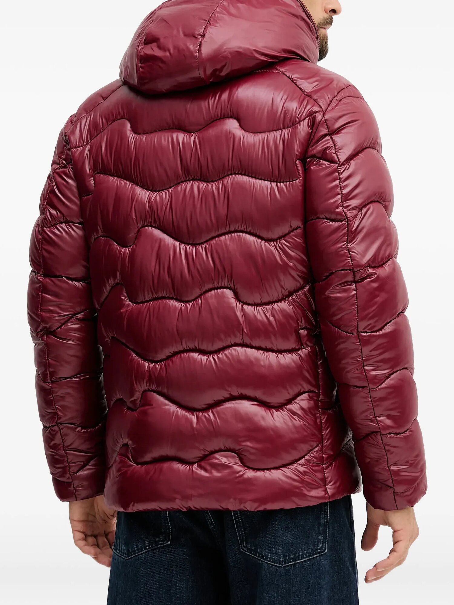 Куртка Save The Duck Hooded wavy quilted jacket, размер 52 — фото 1
