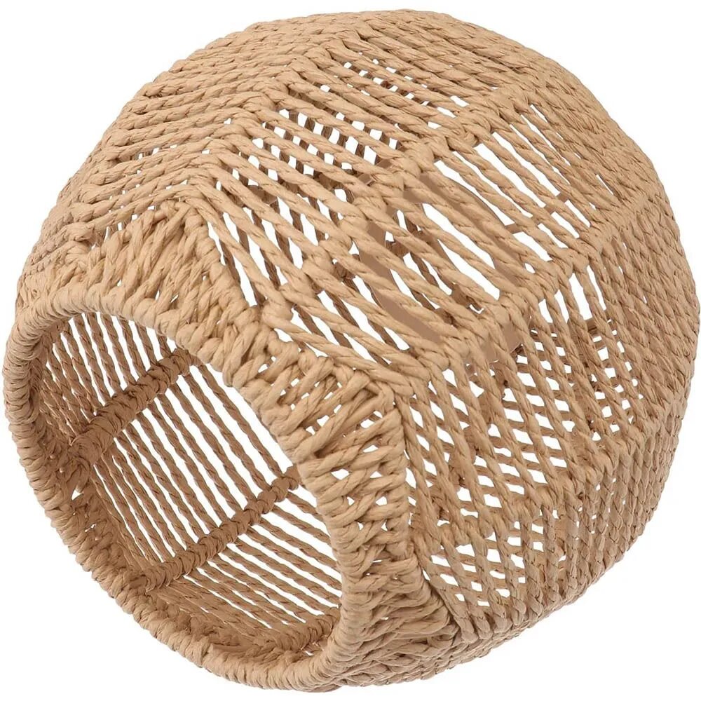 Абажур из ротанга ручной работы, старомодная семейная люстра, украшение дома