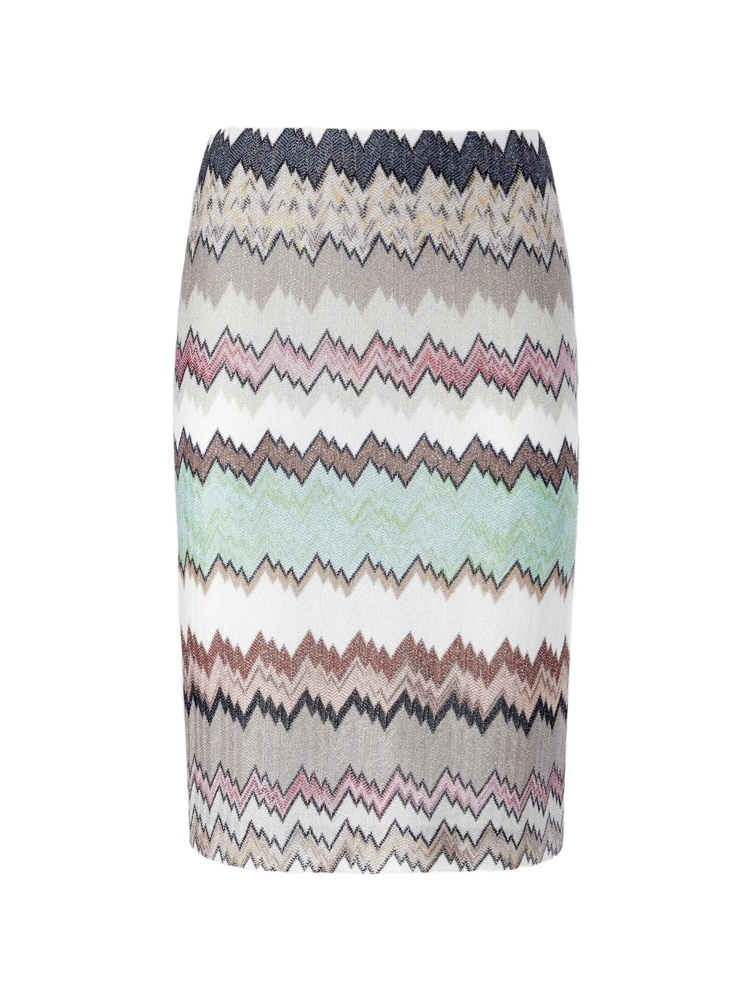 Юбка Missoni Chevron slit midi skirt