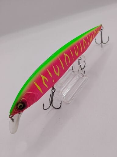 Воблер минноу Megabass Kanata, 160мм, 30г, плавающий воблер на хищника