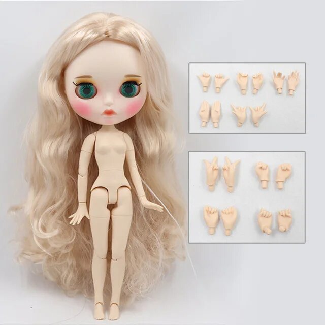 Blythe кукла DBS 30 см Бежевый, c-naked doll