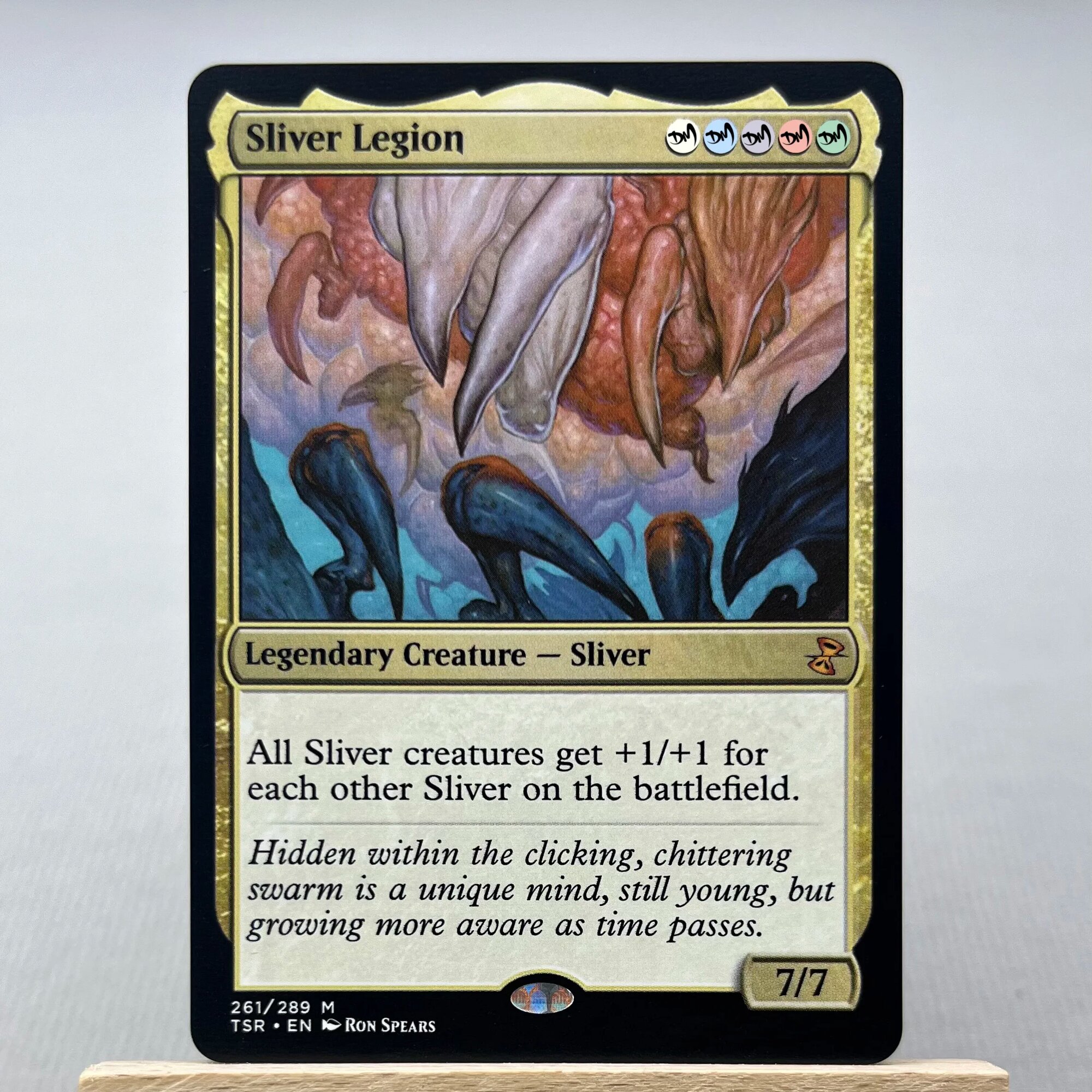 Прокси карты Magic: The Gathering Sliver Legion, 7/7, Цвет: 261) tsr