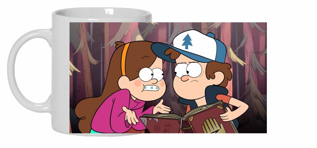 Кружка Диппер и Мэйбл №3