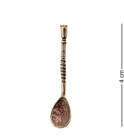 Ложка-загребушка Резная (латунь) AM- 102 113-703045