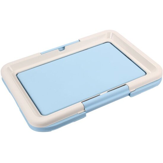 Туалет для собак Triol P586А голубой, 63х49х4 см