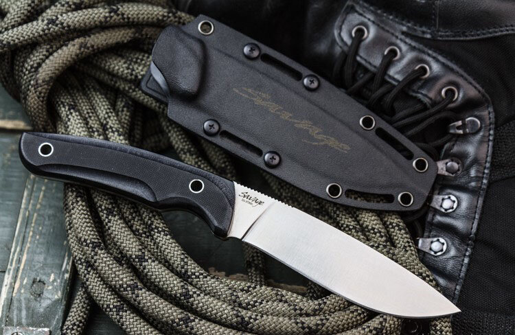 Нож Savage сталь D2 Stonewash (Kizlyar Supreme)