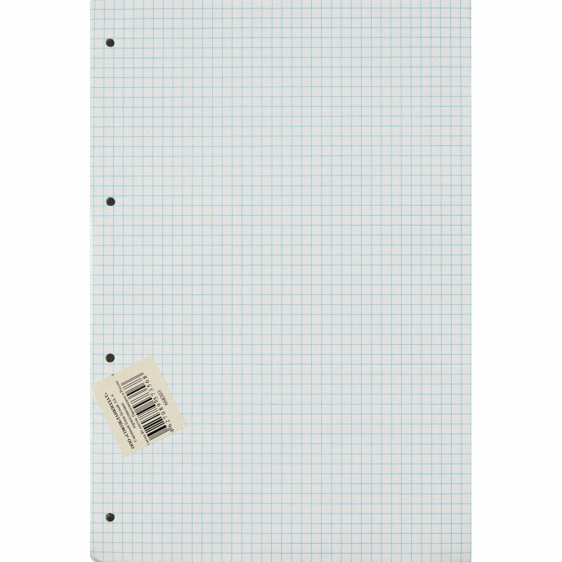 Сменный блок 80л, клетка, А4, 668303