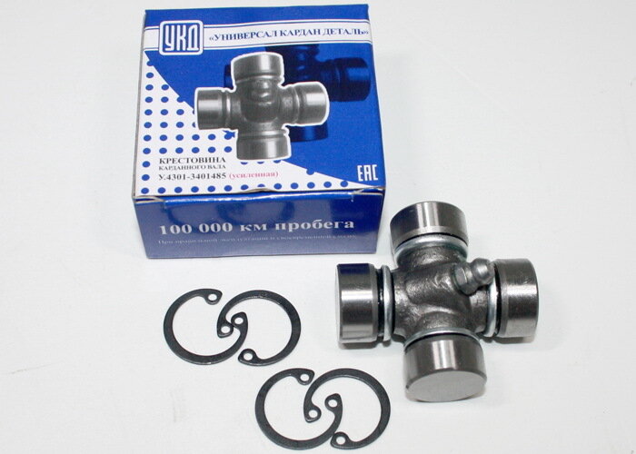 Крестовина рулевого вала для а/м Газель 3302,3307 (19*44,6мм) синяя упак.