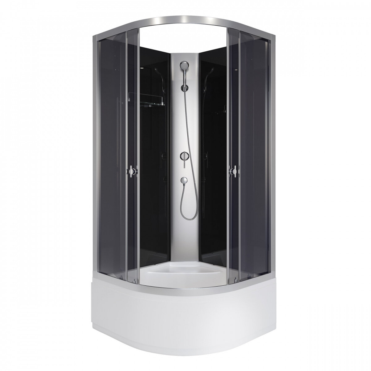 Душевая кабина Niagara Eco E80/40/TN/BK 80х80