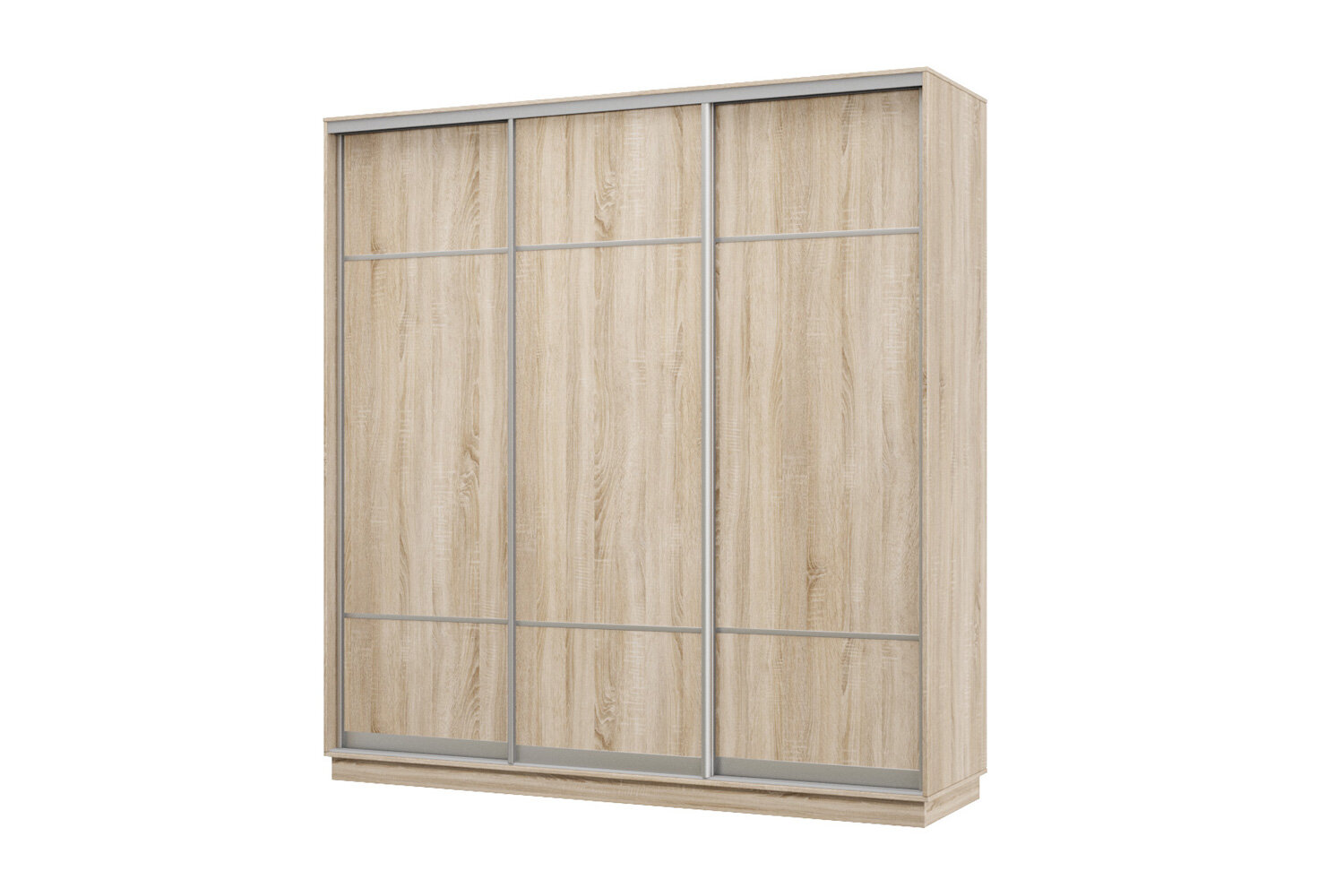 Шкаф-купе 3-дверный Hoff Практик 60