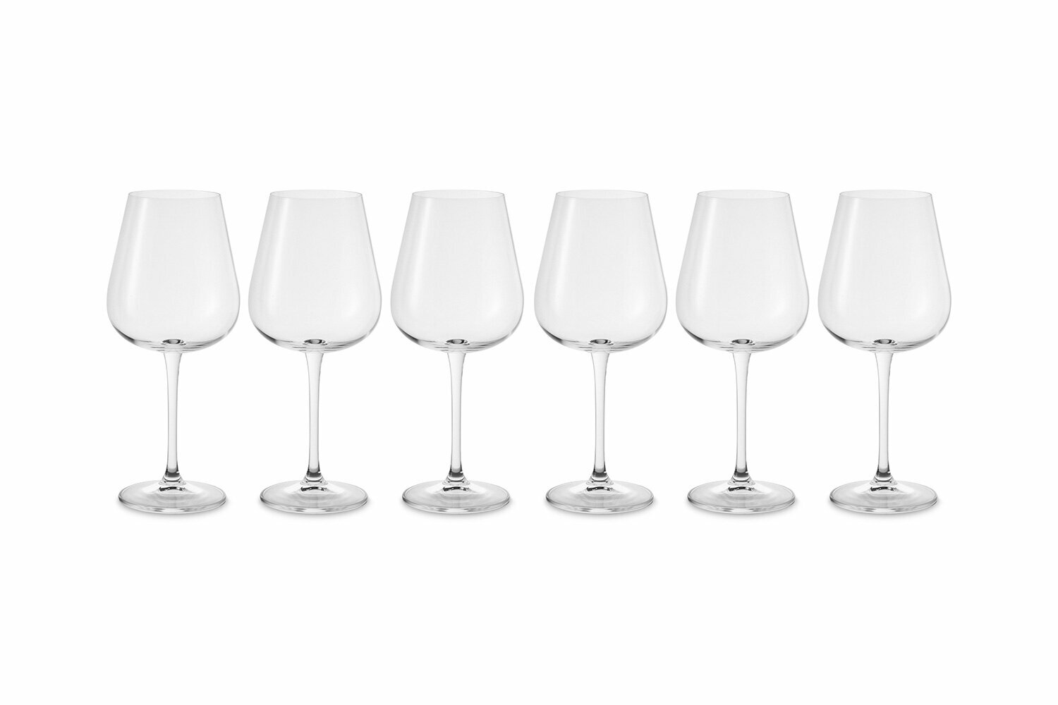 CRYSTAL BOHEMIA Ardea бокалы 540 мл из стекла, набор 6 шт для сервировки стола