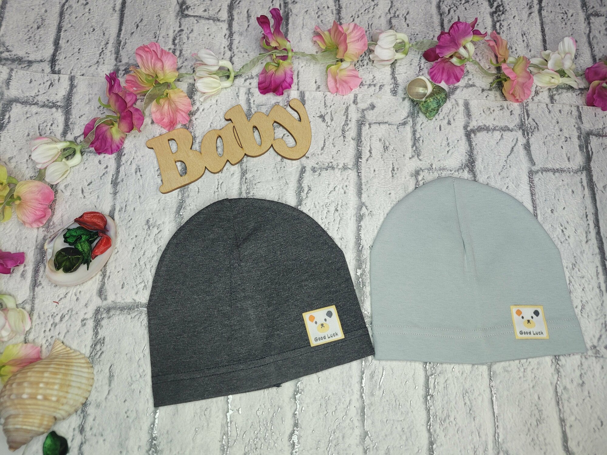 Шапка-бини MarSel Весна-лето 2024 для мальчиков