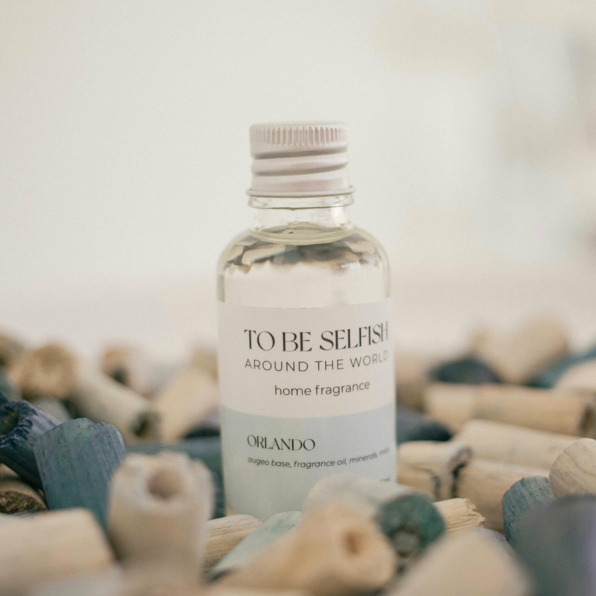 Диффузор для дома to be selfish "Orlando" с ароматом молочного коктейля, 30 мл