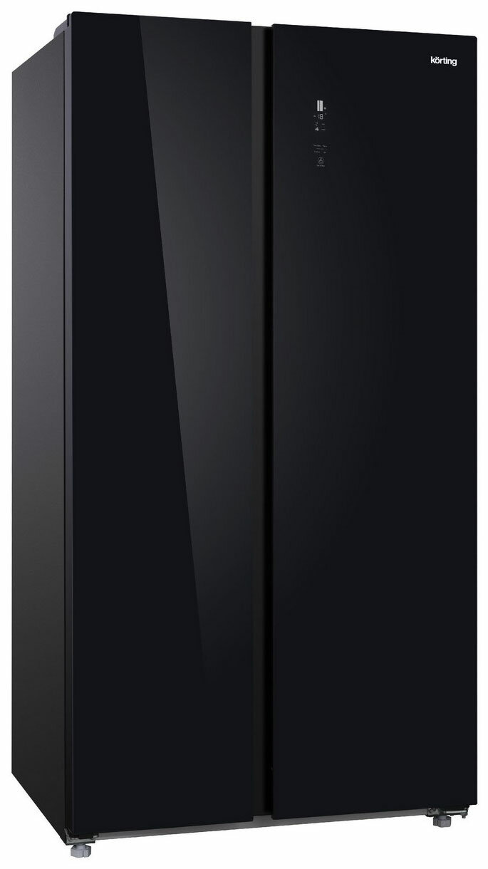Холодильник Side-by-Side Korting KNFS 93535 GN No frost, черный