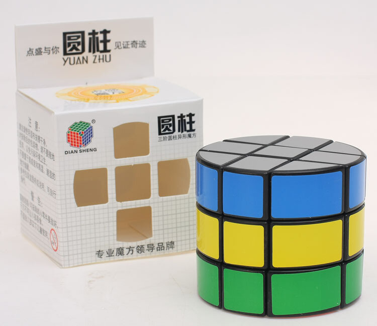 Головоломка в форме цилиндра DianSheng 3-layer cylinder черный