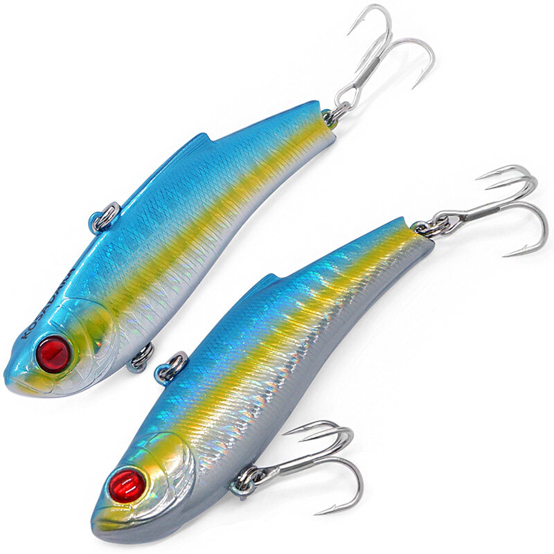 Воблер виб Kosadaka Range 70S, тонущ, 70мм, 15г, цв. HBY