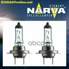 Лампа H7 12V 55W PX26d, карт. 1шт. Narva арт. 48339