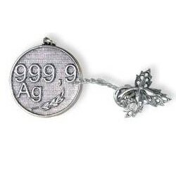 Серебряный ионизатор Медальон