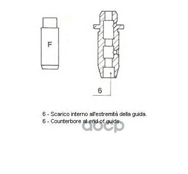 Втулка клапана ГРМ направляющая Mitsubishi Colt, Lancer 1.2-1.5 -96, Hyundai Pony 89- (+0.07mm) выпуск Metelli арт. 011890