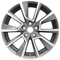Колесный диск Khomen KHW 1802 7x18 5*114.3 ET48.5 DIA67.1 Gray-FP