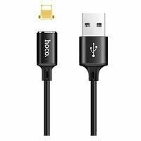 Кабель-переходник USB to Lightning HOCO U28i Magnetic adsorption Lightning (черный)